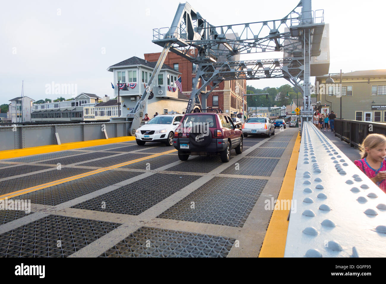 The Mystic River Bascule Bridge is a bascule bridge spanning the Mystic ...