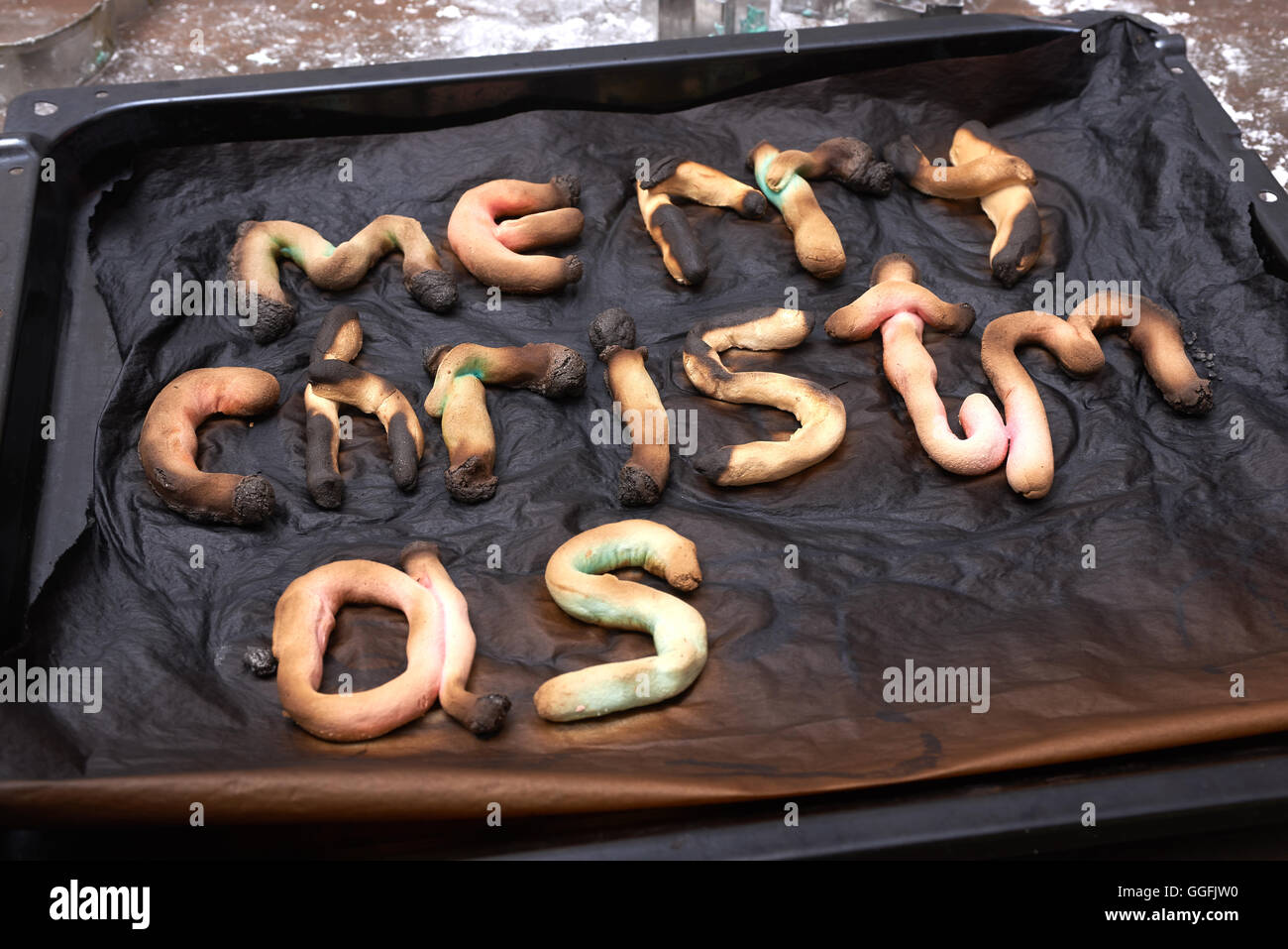 Burned cookies hi-res stock photography and images - Alamy