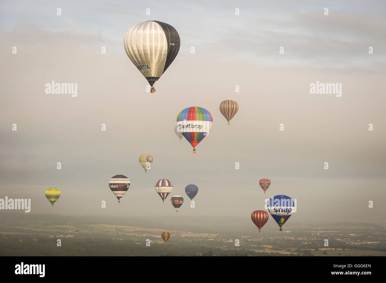 Balloons pass through cloud hi-res stock photography and images - Alamy