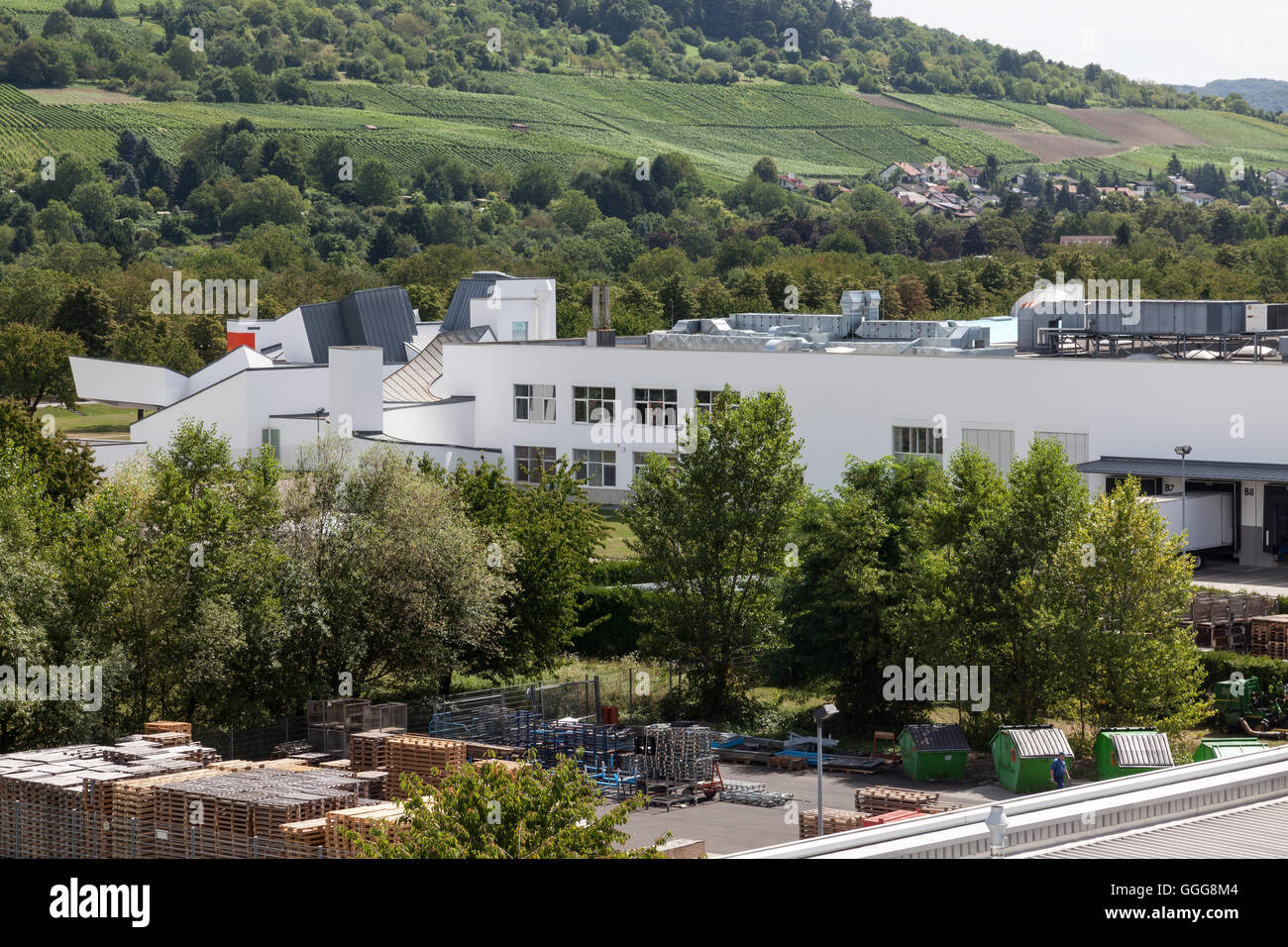 Aerial view of Vitra Design Museum Stock Photo - Alamy