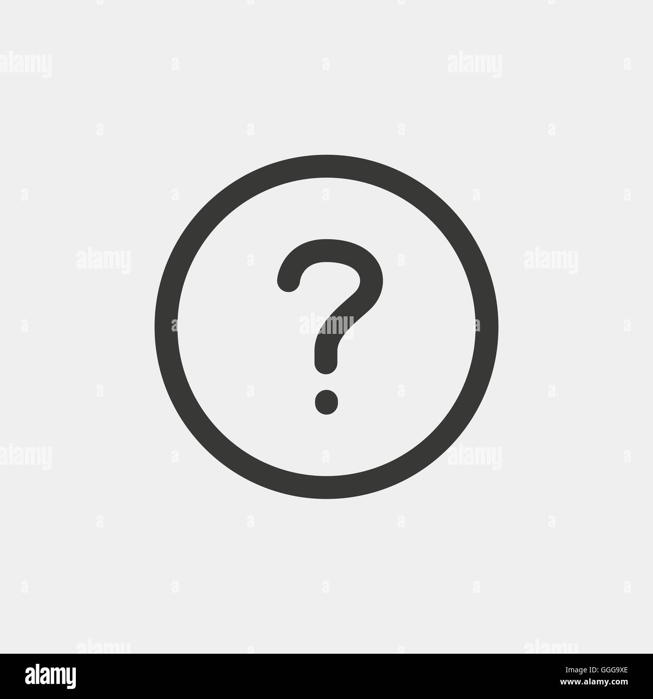 Question mark sign font Black and White Stock Photos & Images - Alamy