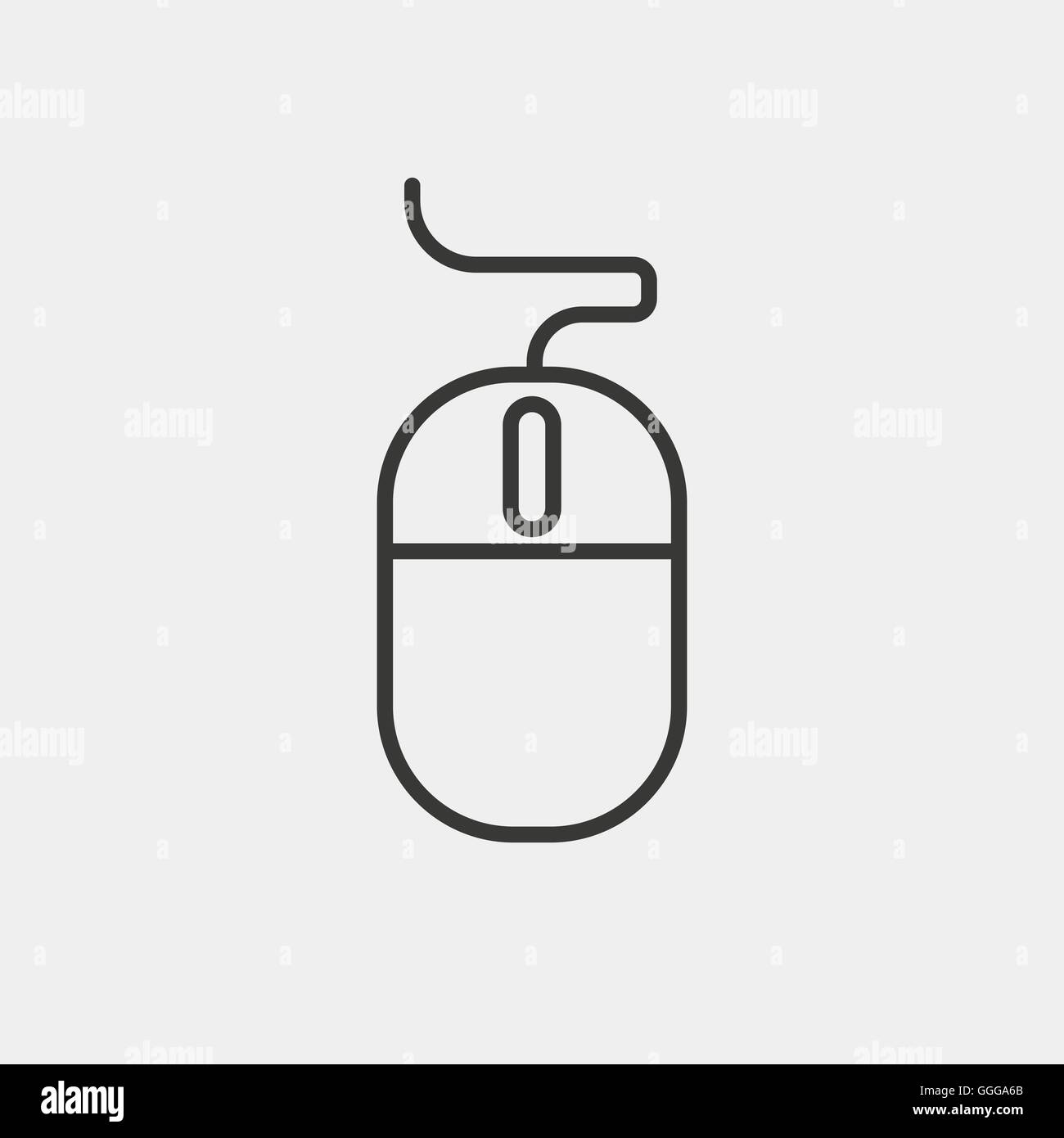 Cartoon computer mouse Black and White Stock Photos & Images - Alamy