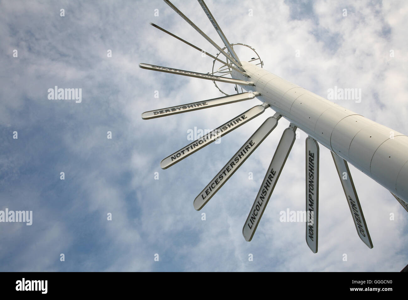Direction signs Uk Stock Photo - Alamy