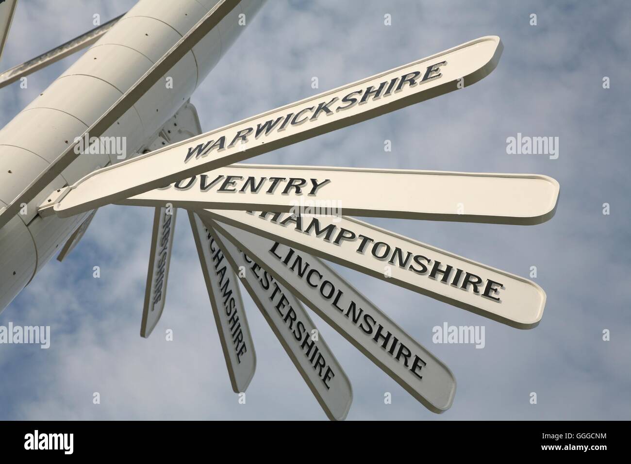 Direction signs Uk Stock Photo - Alamy