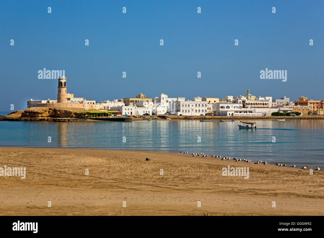 geography / travel, Oman, Sultanate of Oman, Sur, seaport, Sur, dhow ...