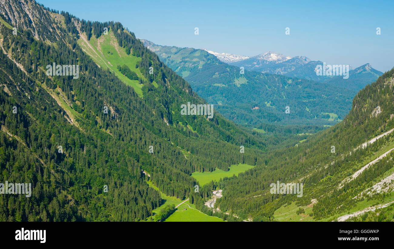 geography / travel, Germany, Bavaria, Oy Valley, of a high valley at ...