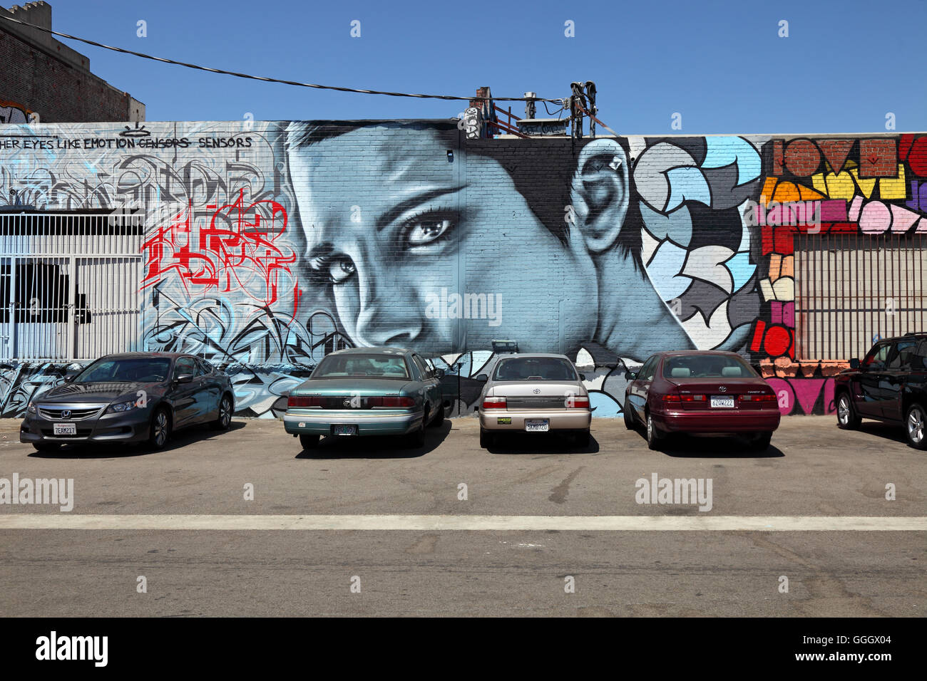 Los angeles graffiti murals hi-res stock photography and images - Alamy