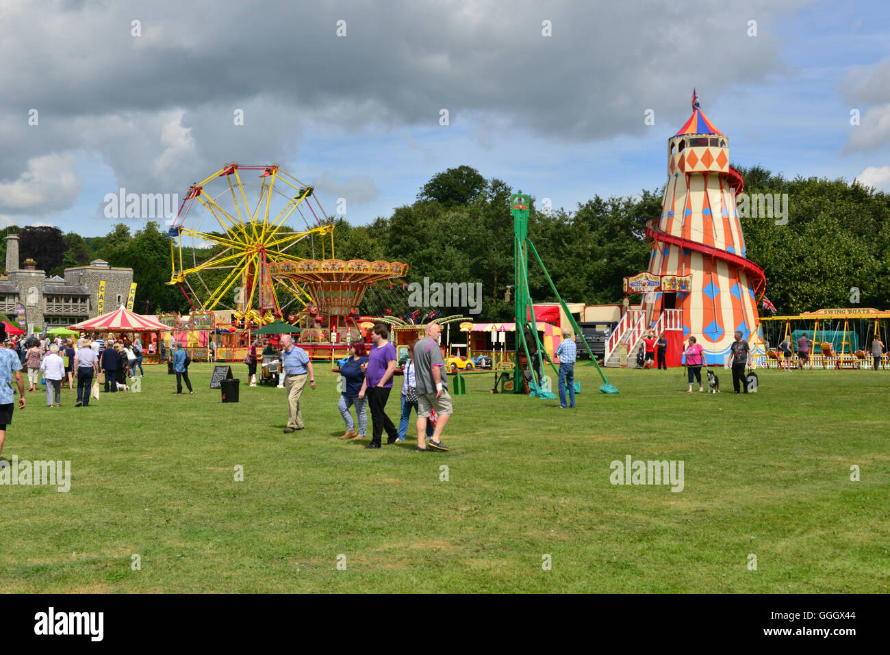 Old English fairground in Sussex, England Stock Photo - Alamy