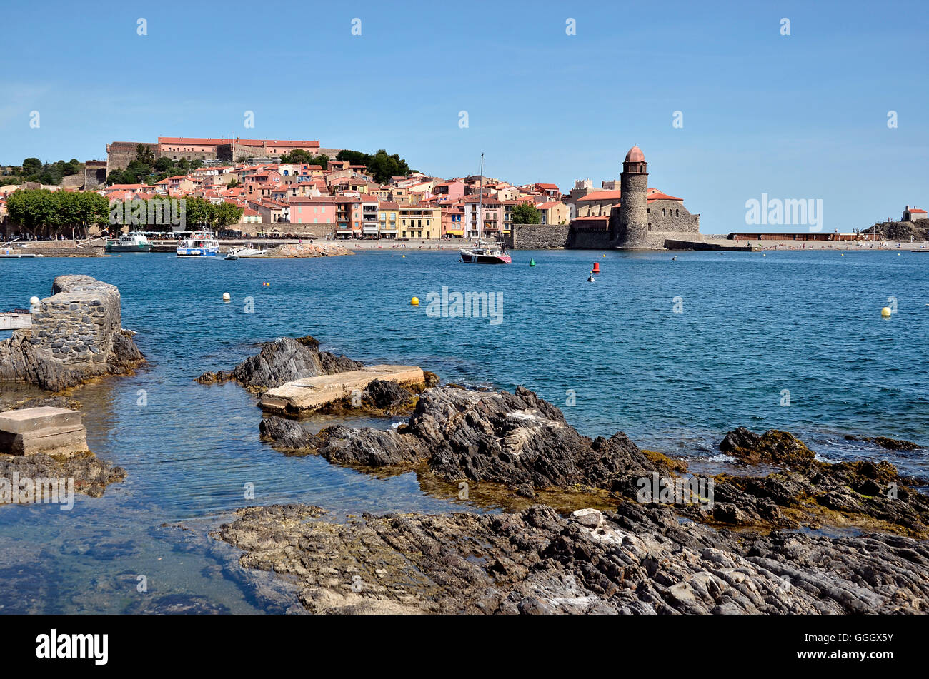 Collioure france hi-res stock photography and images - Alamy