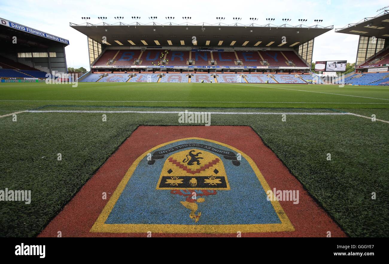 A general view inside turf moor hi-res stock photography and images - Alamy
