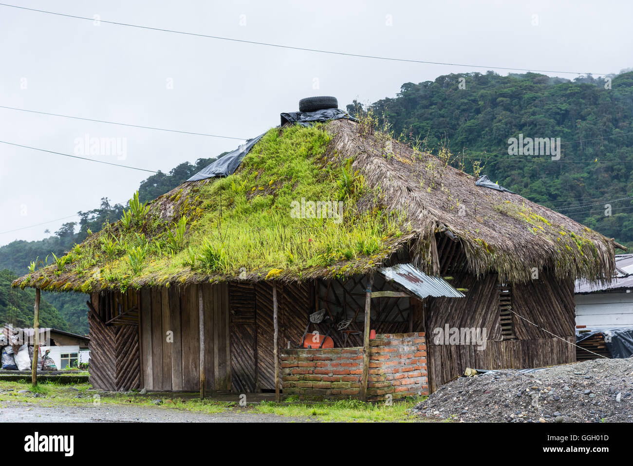 Roof hut hi-res stock photography and images - Alamy