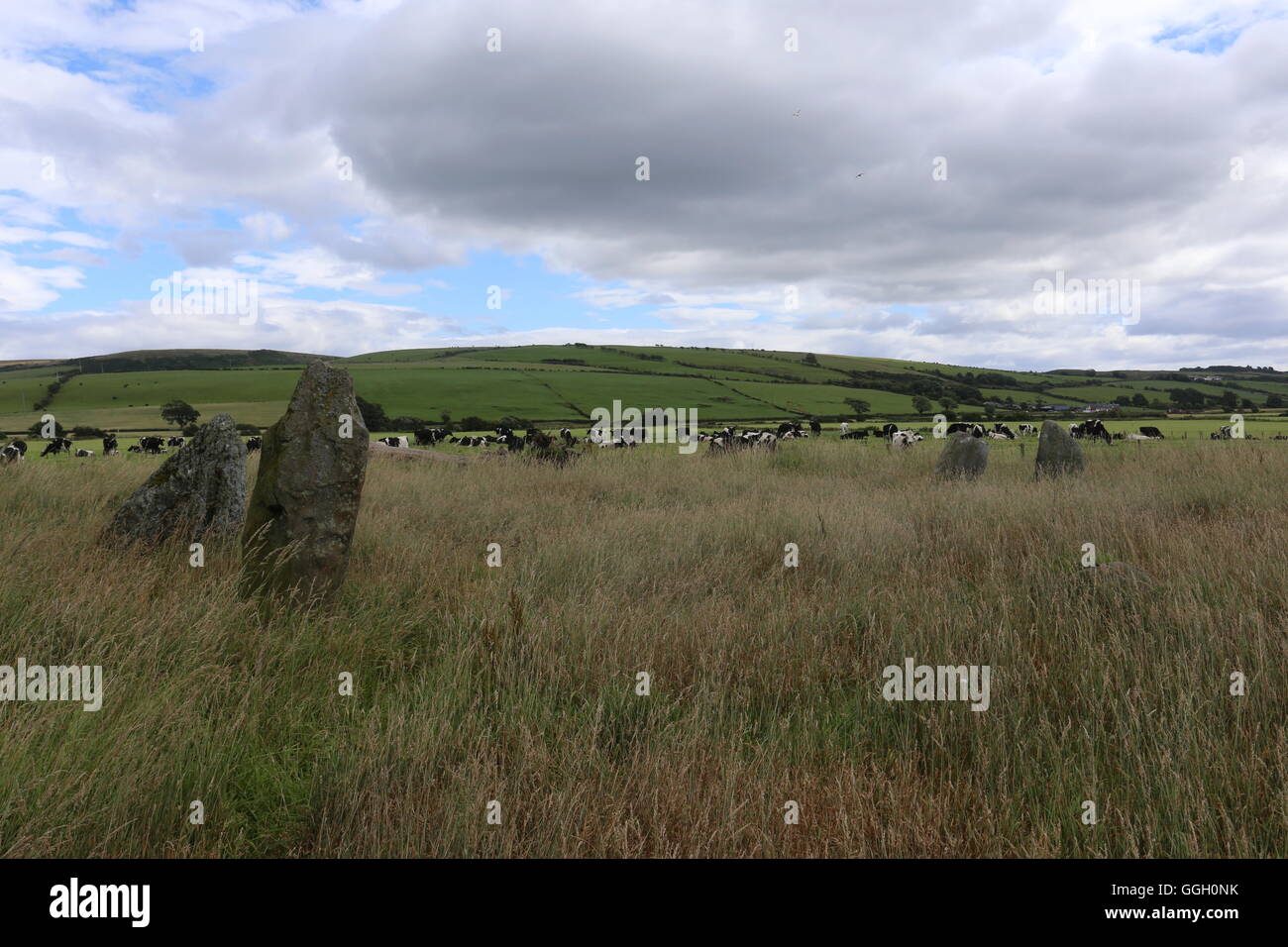 St colmacs standing stones hi-res stock photography and images - Alamy