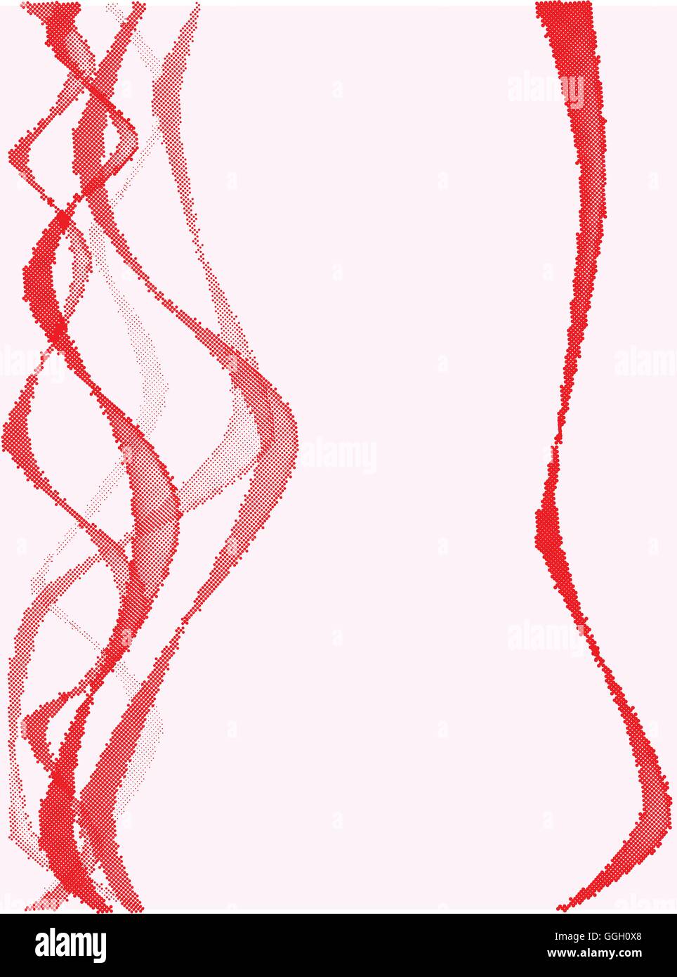 Red ribbon streamers as a party background Stock Vector Image & Art - Alamy