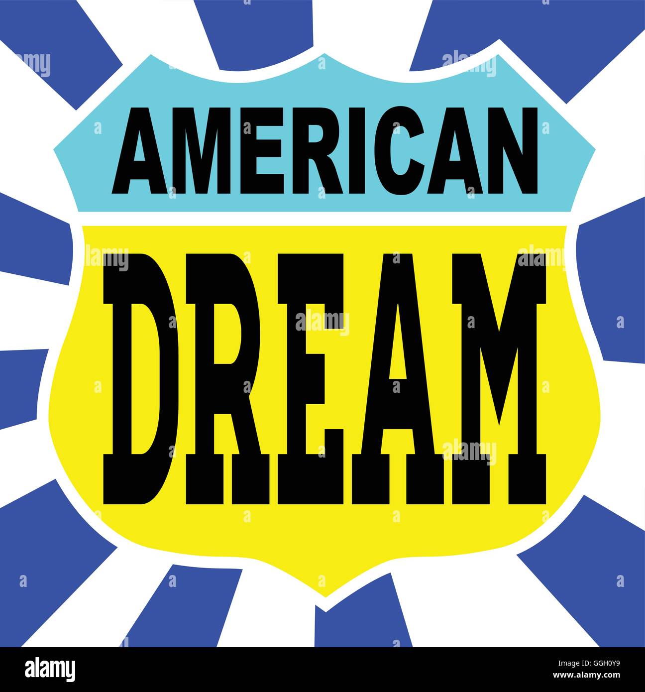 American dream Stock Vector Images - Alamy