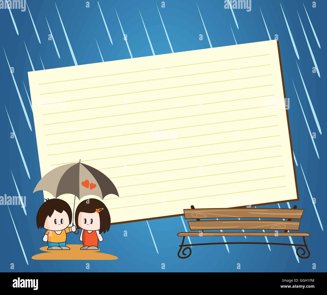 Bench note Stock Vector Images - Alamy