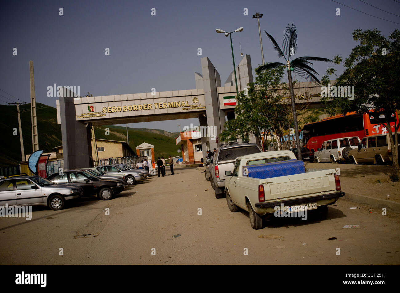 Sero Border Terminal communicating with the Turkish Kurdistan in Urmia ...