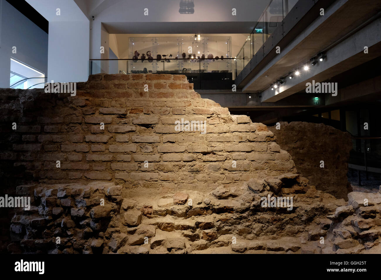 Remnant of the High Gothic Palace inside the Palace of the Grand Dukes ...