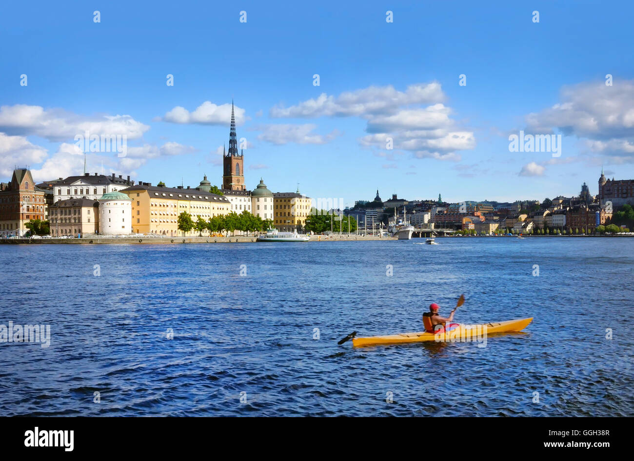 kayaking in Stockholm, sweden Stock Photo - Alamy
