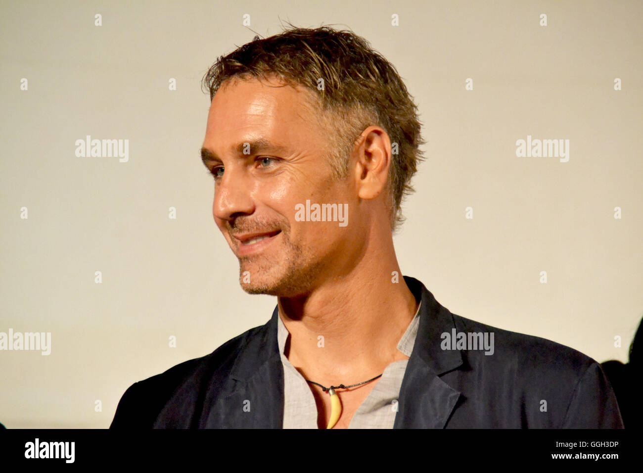 Pompeii, Italy. 05th Aug, 2016. The Italian actor Raoul Bova received ...