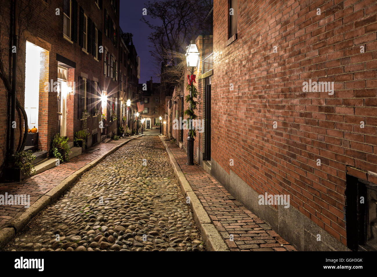 Streets of Boston Stock Photo - Alamy