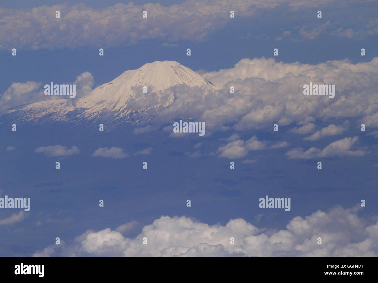 aerial view on mountain in Iran Stock Photo - Alamy
