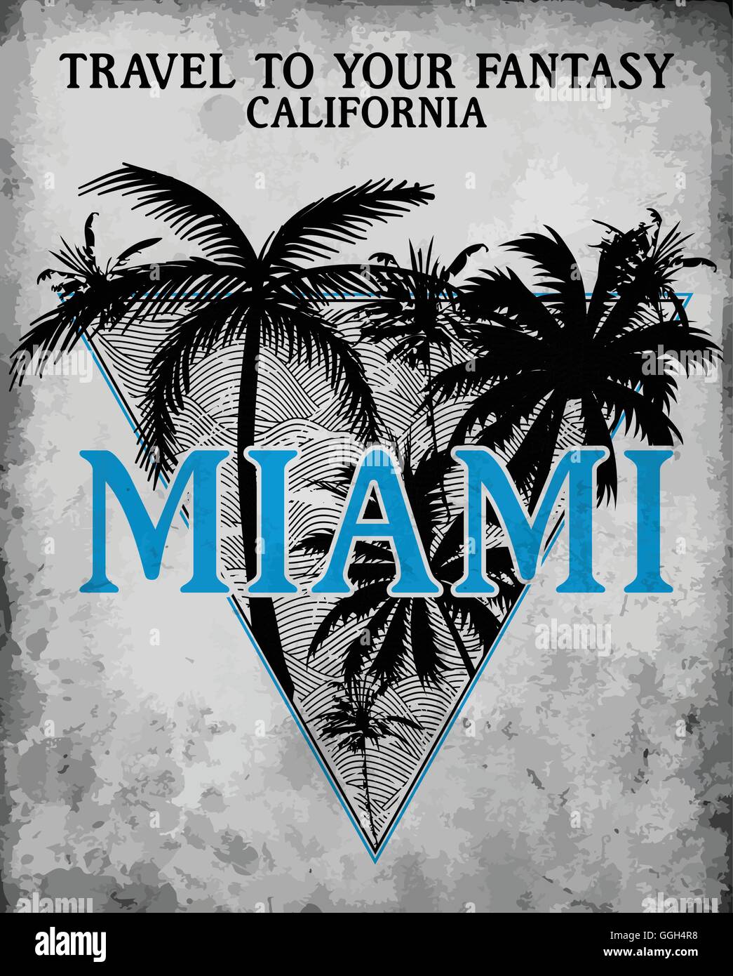 Holidays in miami beach Stock Vector Images - Alamy