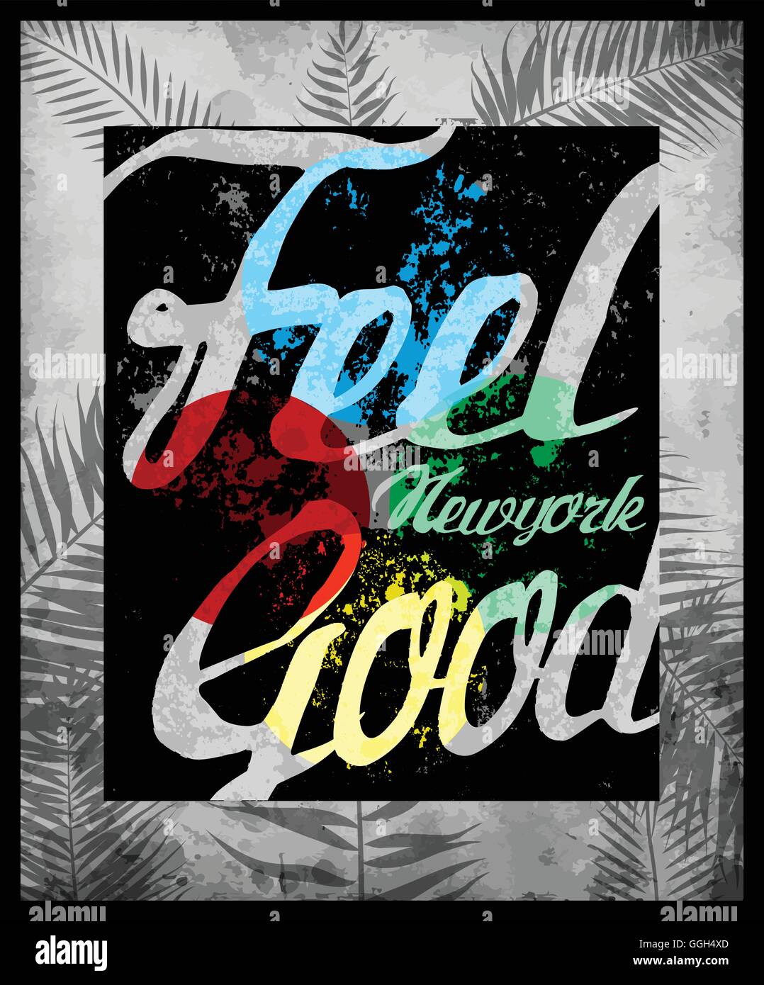 Feel good card Stock Vector Images - Alamy