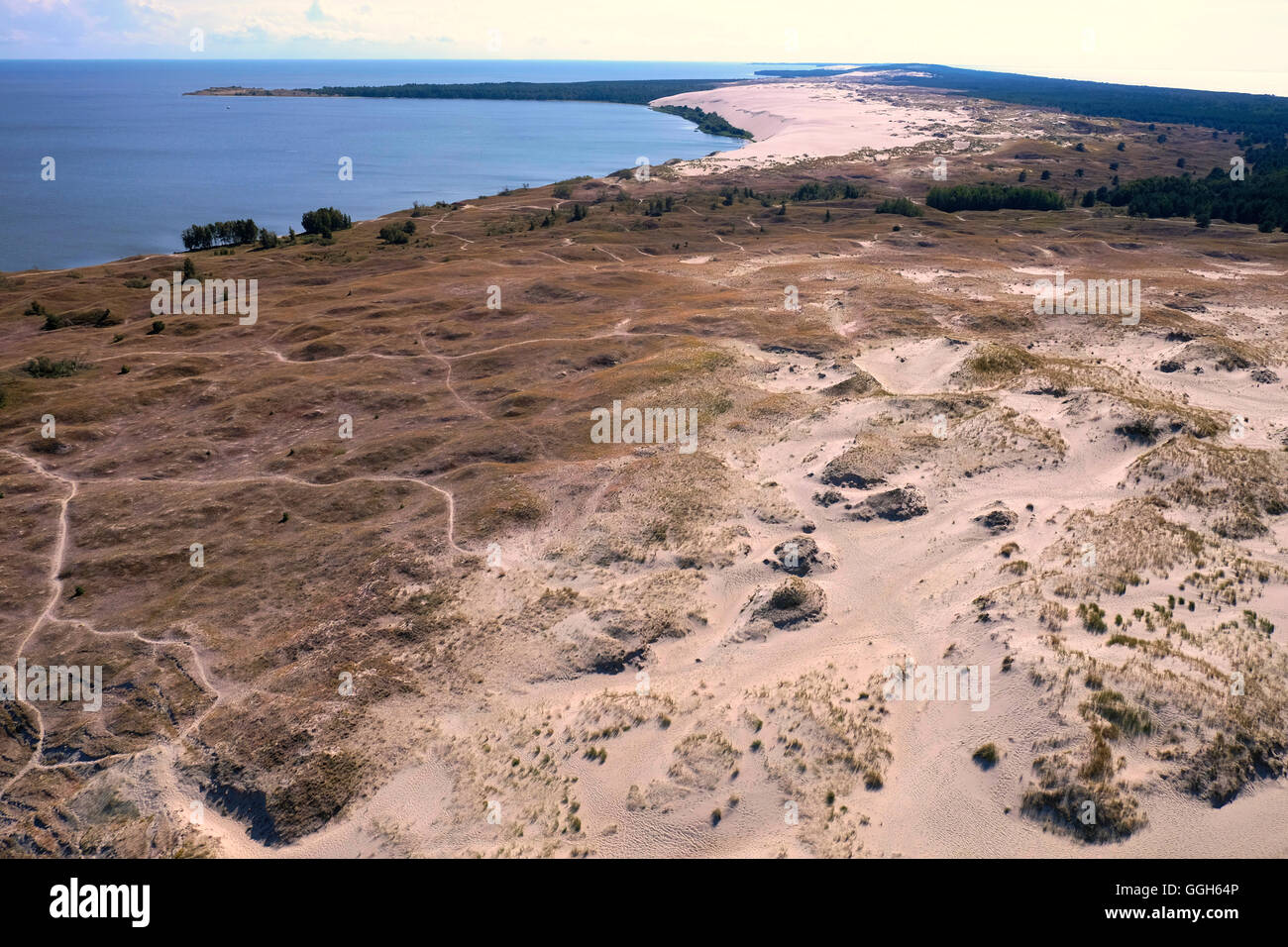 Sand spit aerial hi-res stock photography and images - Alamy