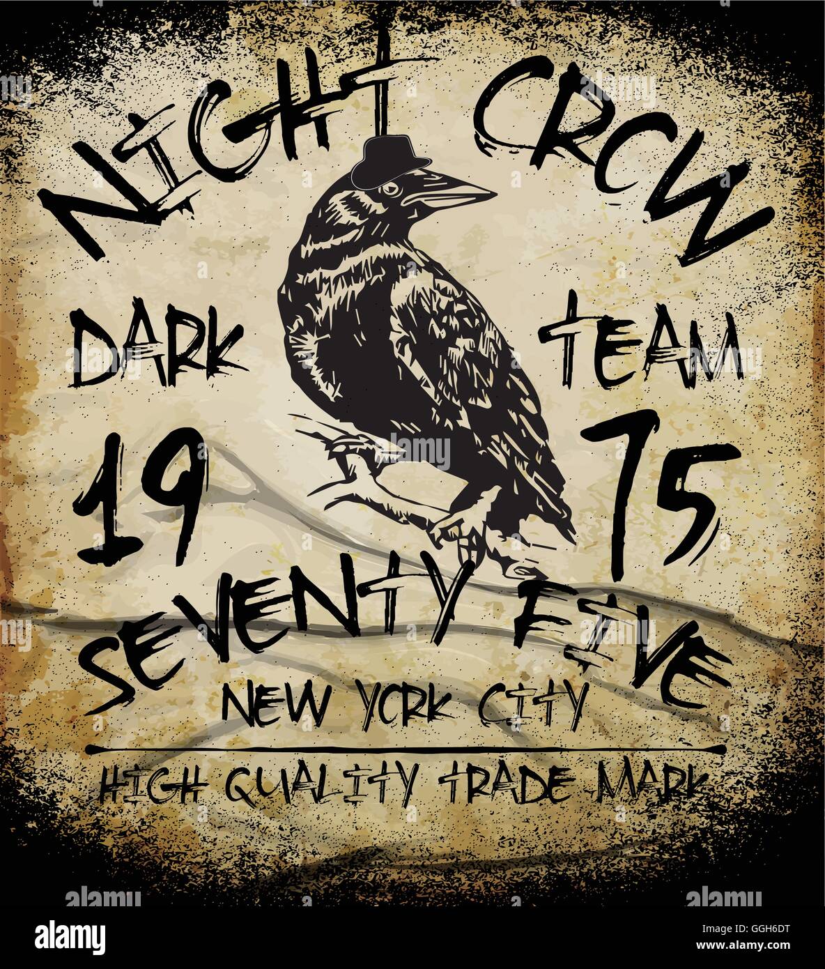 Vintage hand drawn lettering poster. Vector hand drawn typography ...