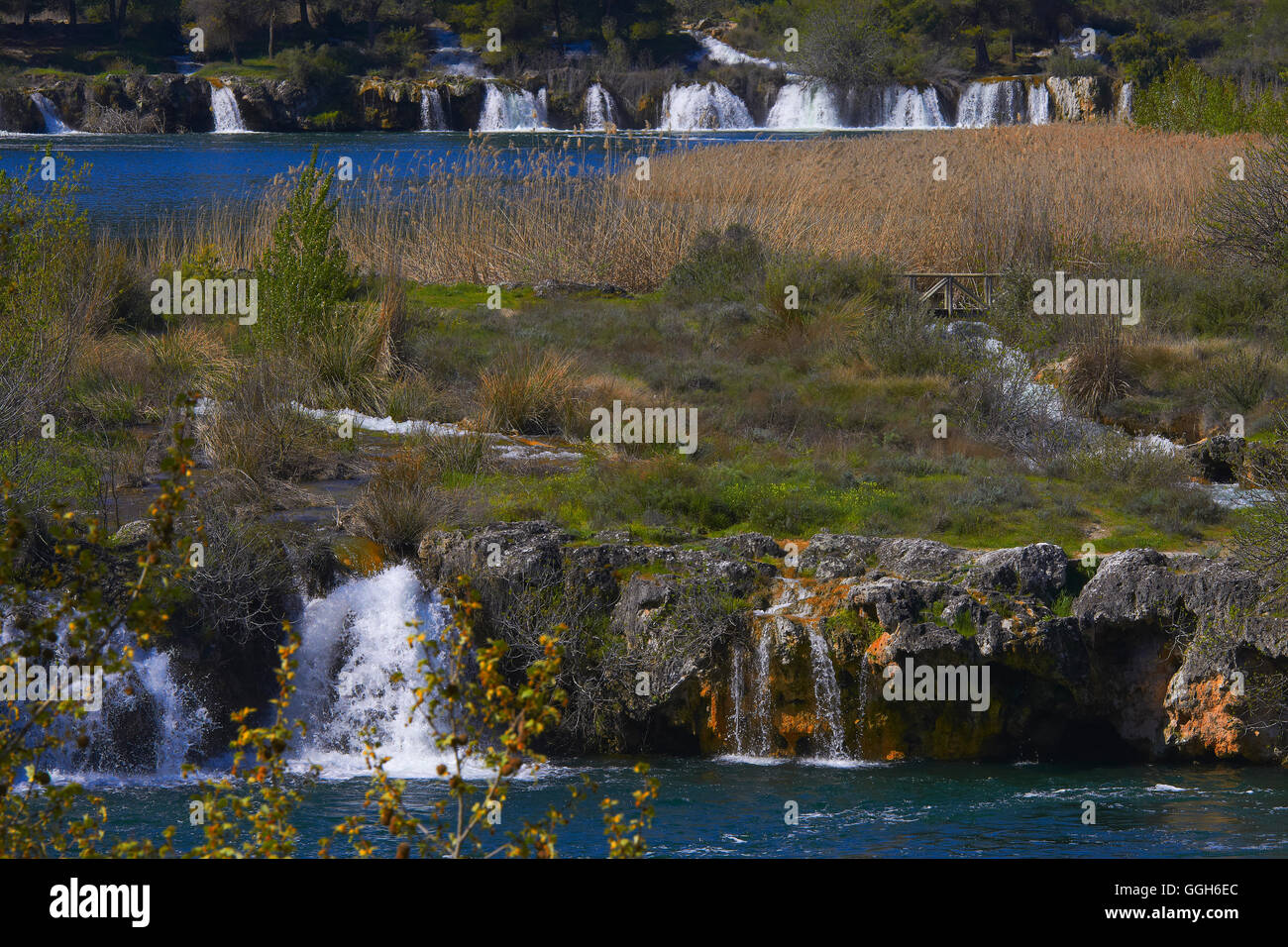 Ruidera Lagoons, Lagunas de Ruidera Natural Park, Albacete and Ciudad ...