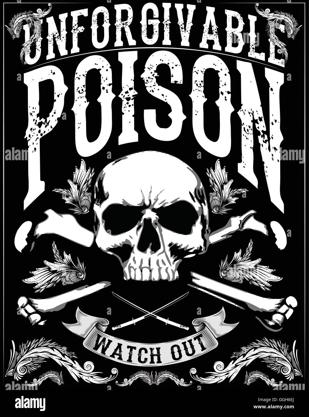 skull print/skull illustration/evil skull/concert posters/skull canvas ...