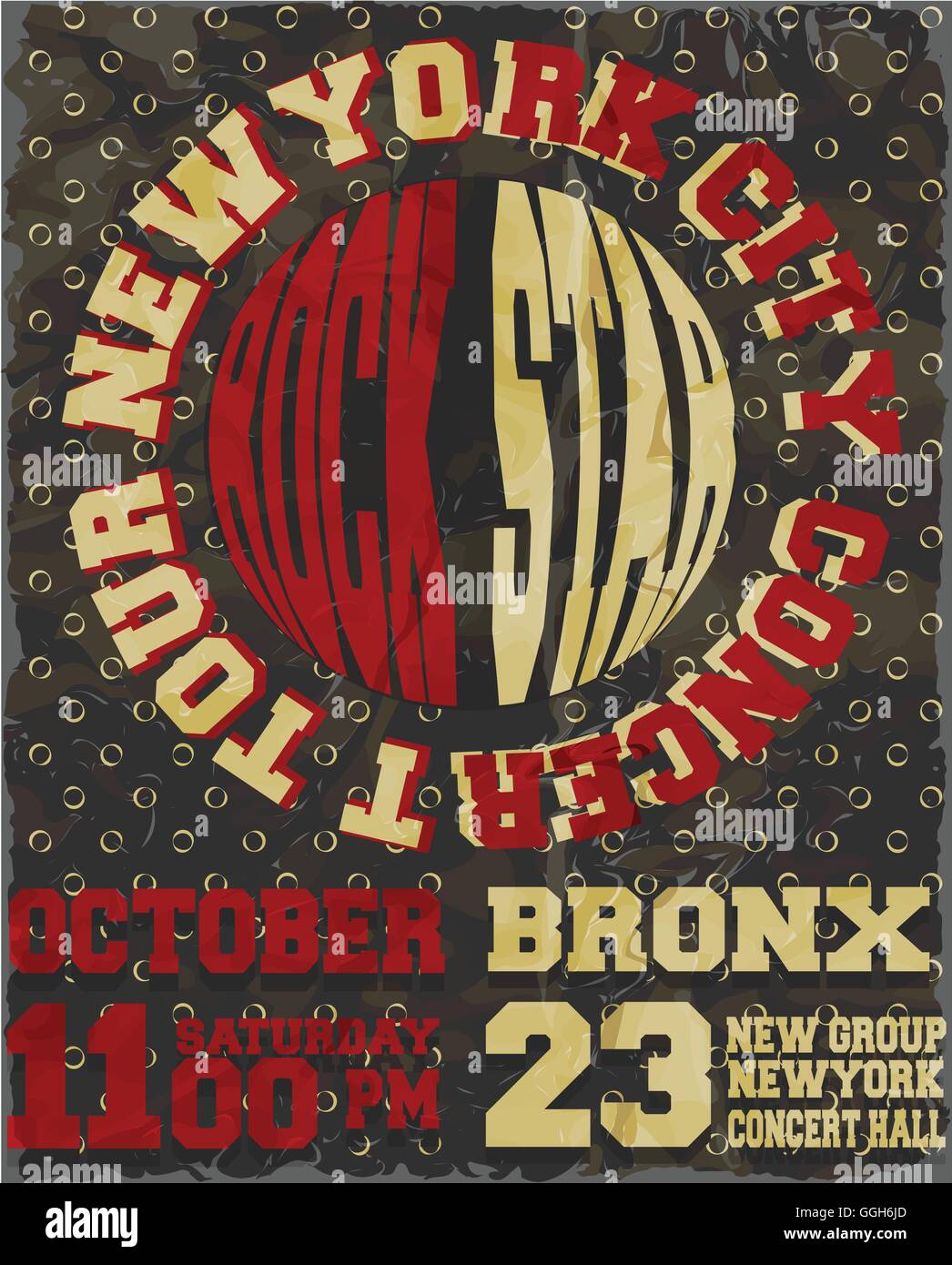 Tee graphic Vintage rock festival posters Stock Vector Image & Art - Alamy