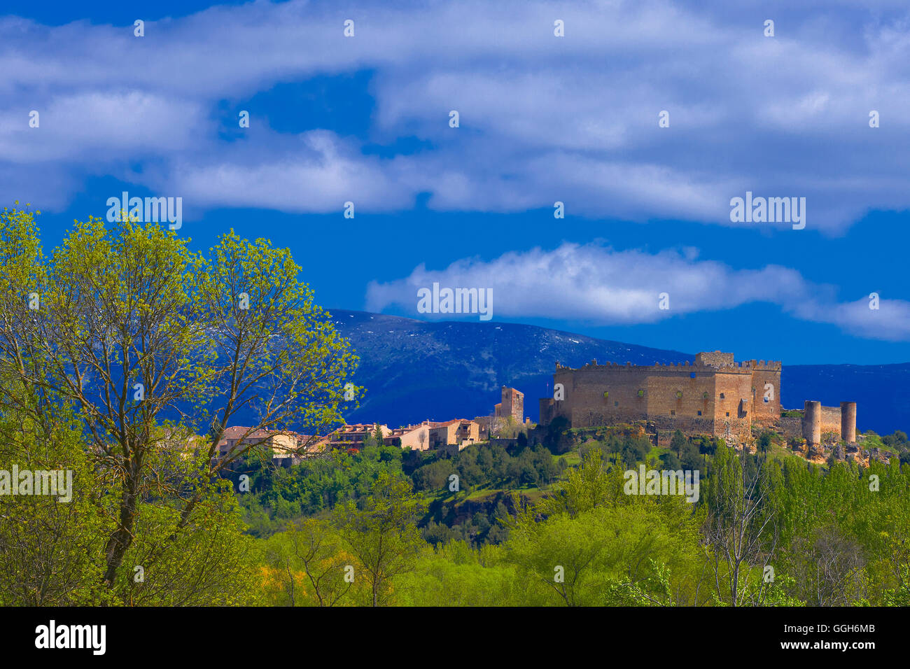 Pedraza, Castle, Ignacio Zuloaga Museum, Segovia Province, Castille ...