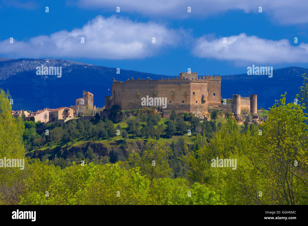 Pedraza, Castle, Ignacio Zuloaga Museum, Segovia Province, Castille ...