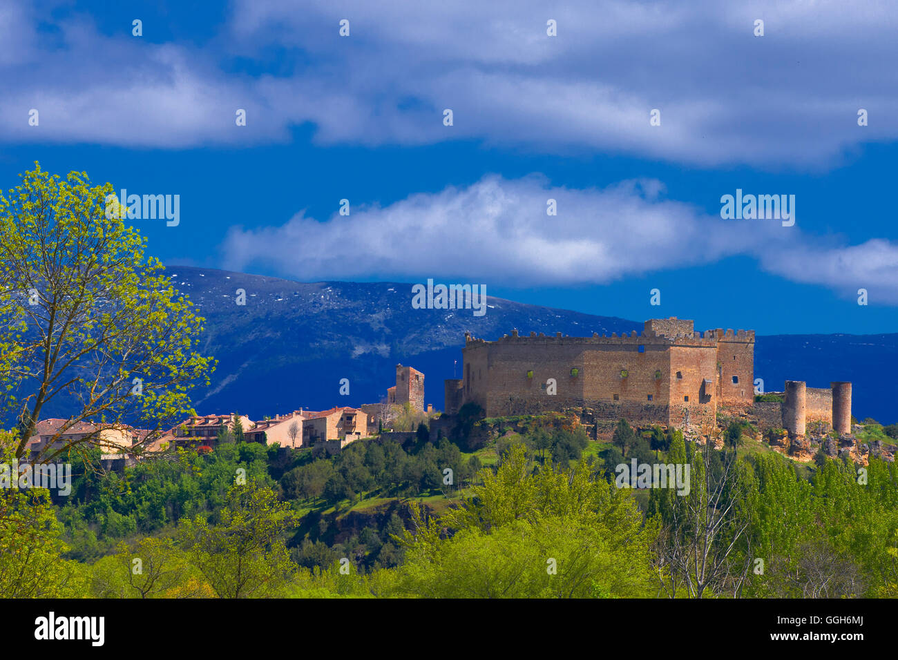 Pedraza, Castle, Ignacio Zuloaga Museum, Segovia Province, Castille ...
