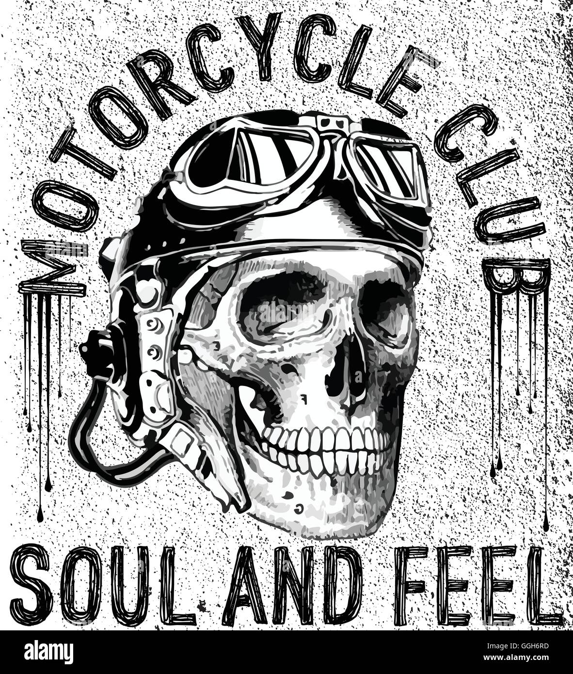 T shirt skull motorcycle graphic design Stock Vector Image & Art - Alamy