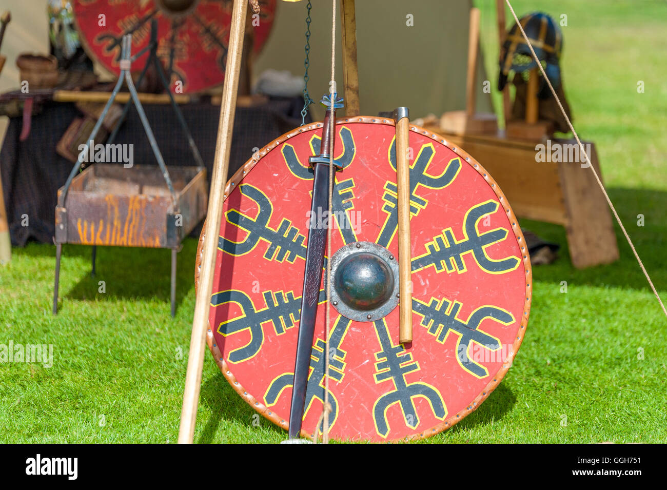 Battle Of Wodensfield Re-enactment August 5th 910 A.D. The Battle of ...