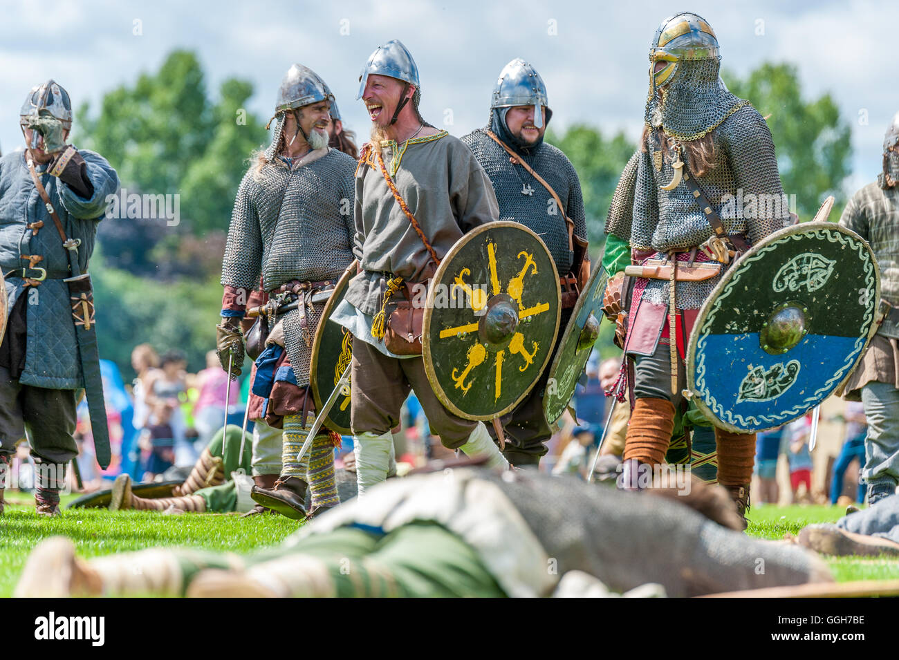 Battle Of Wodensfield Re-enactment August 5th 910 A.D. The Battle of ...