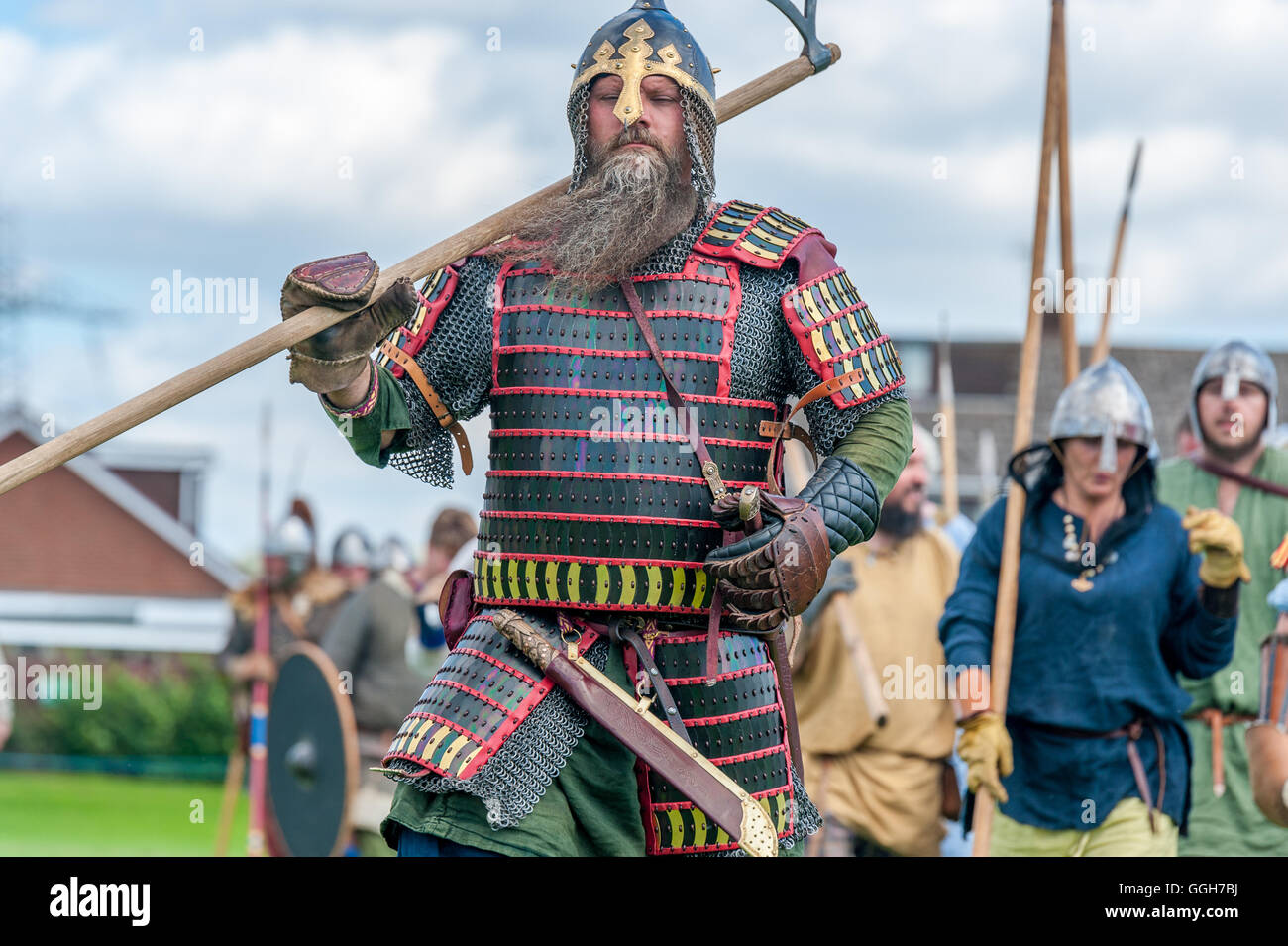 Anglo saxon warrior hi-res stock photography and images - Alamy