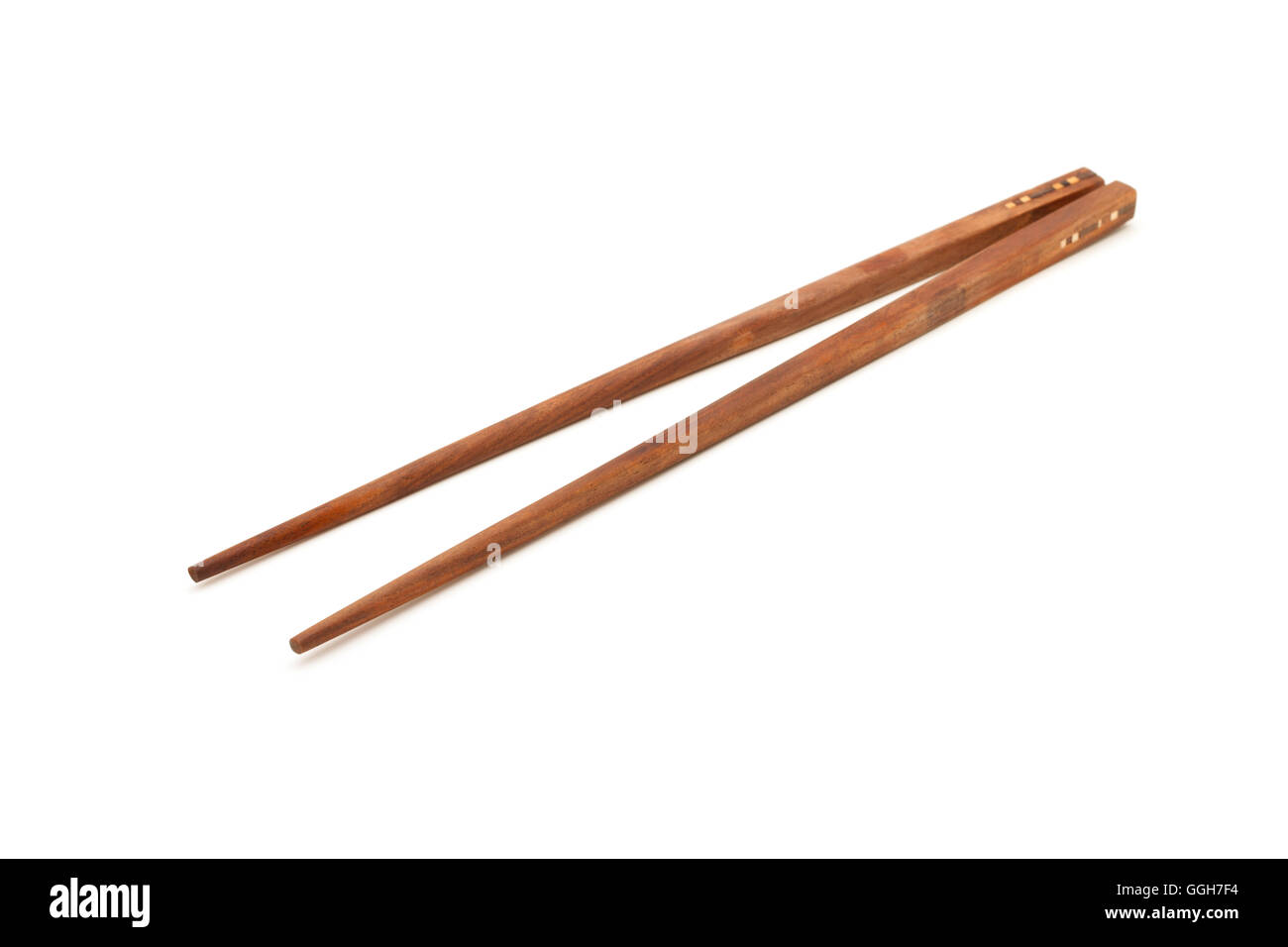 wooden chopsticks isolated on white background Stock Photo - Alamy