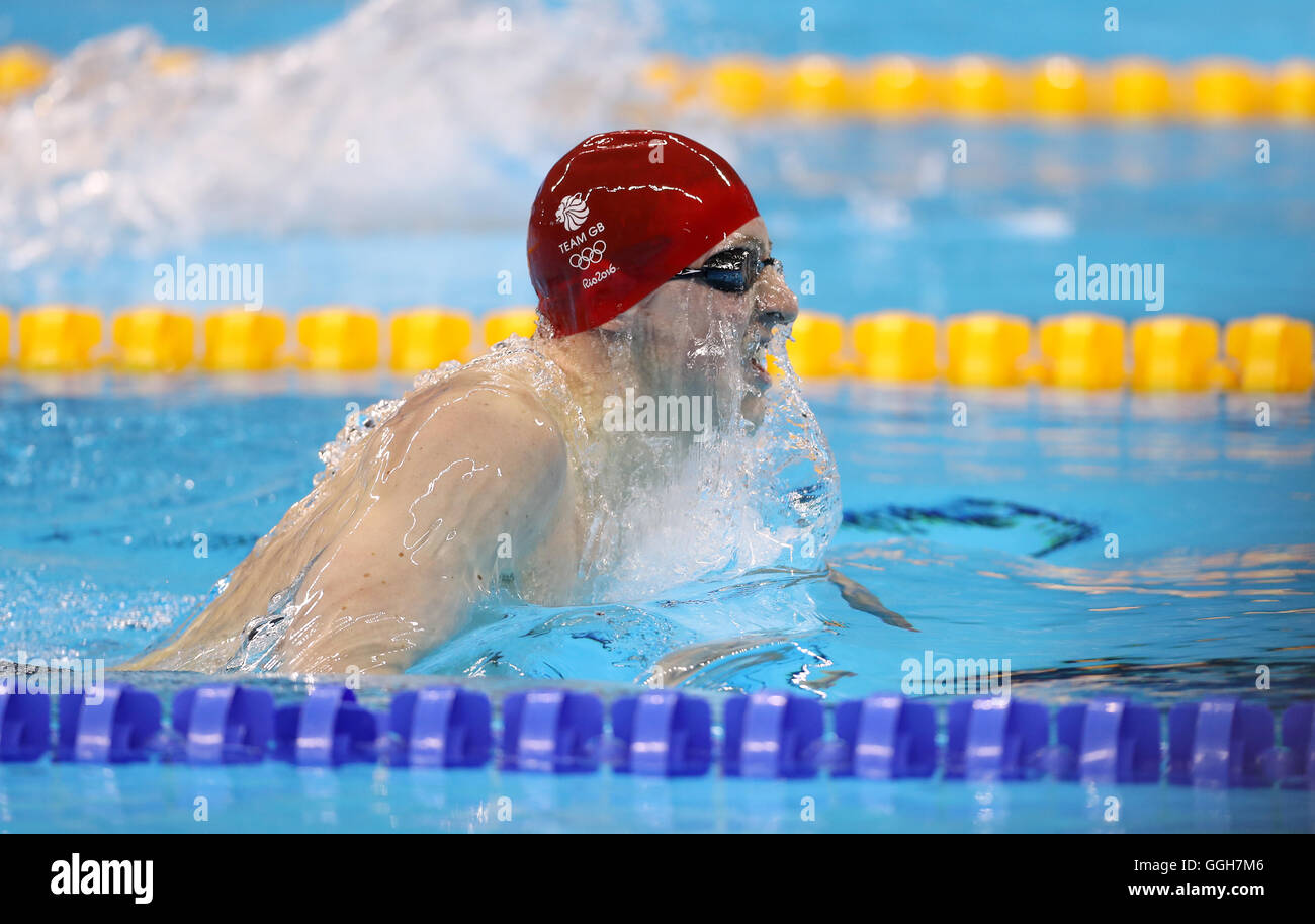Great Britain's Max Litchfield during the Men's 400m Individual Medley ...