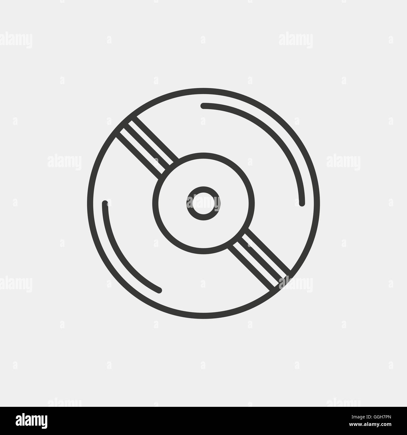 Burn digital media Stock Vector Images - Alamy