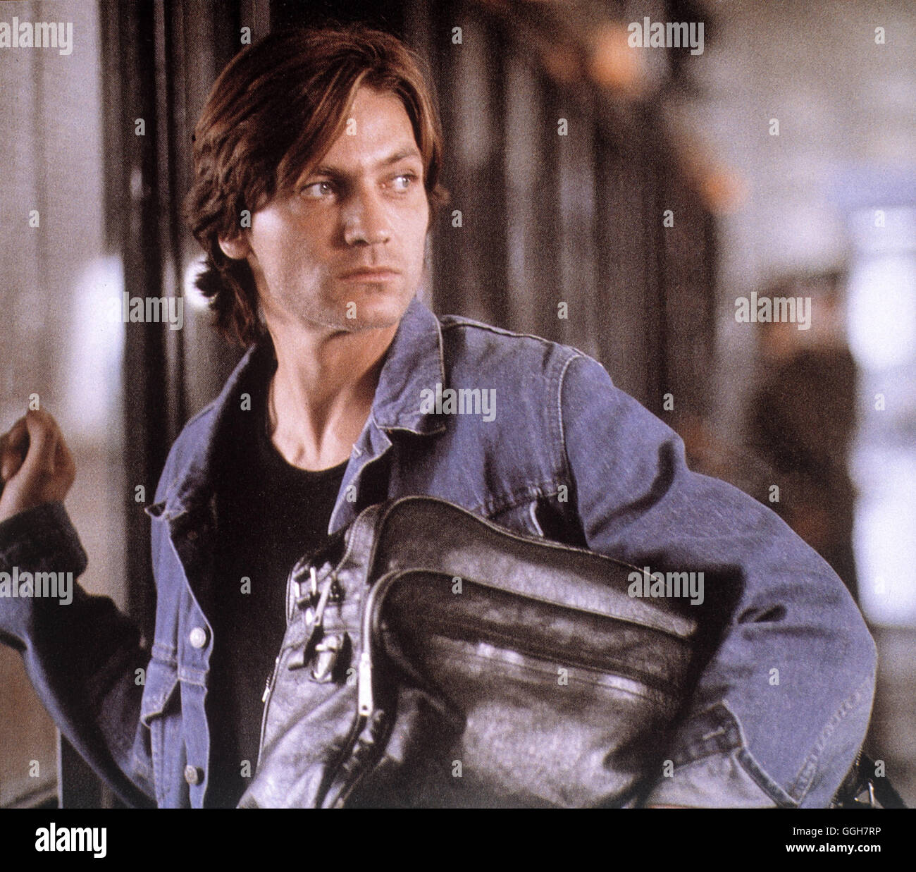 MEIER / BRD 1985 / Peter Timm Szene mit RAINER GRENKOWITZ (Meier ...