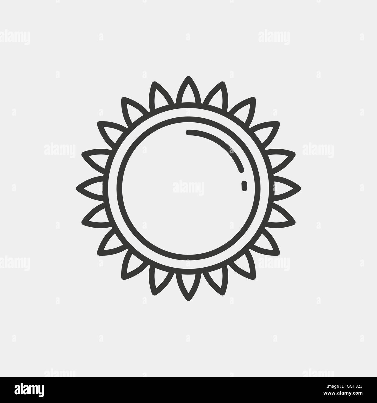 Brown outline hi-res stock photography and images - Alamy