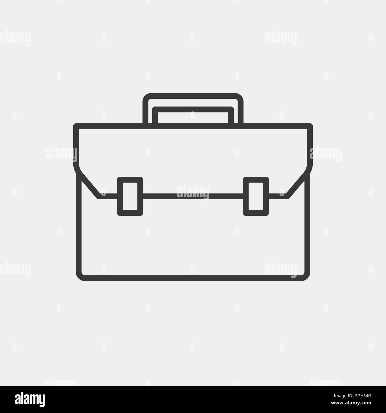 icon of business briefcase Stock Vector Image & Art - Alamy
