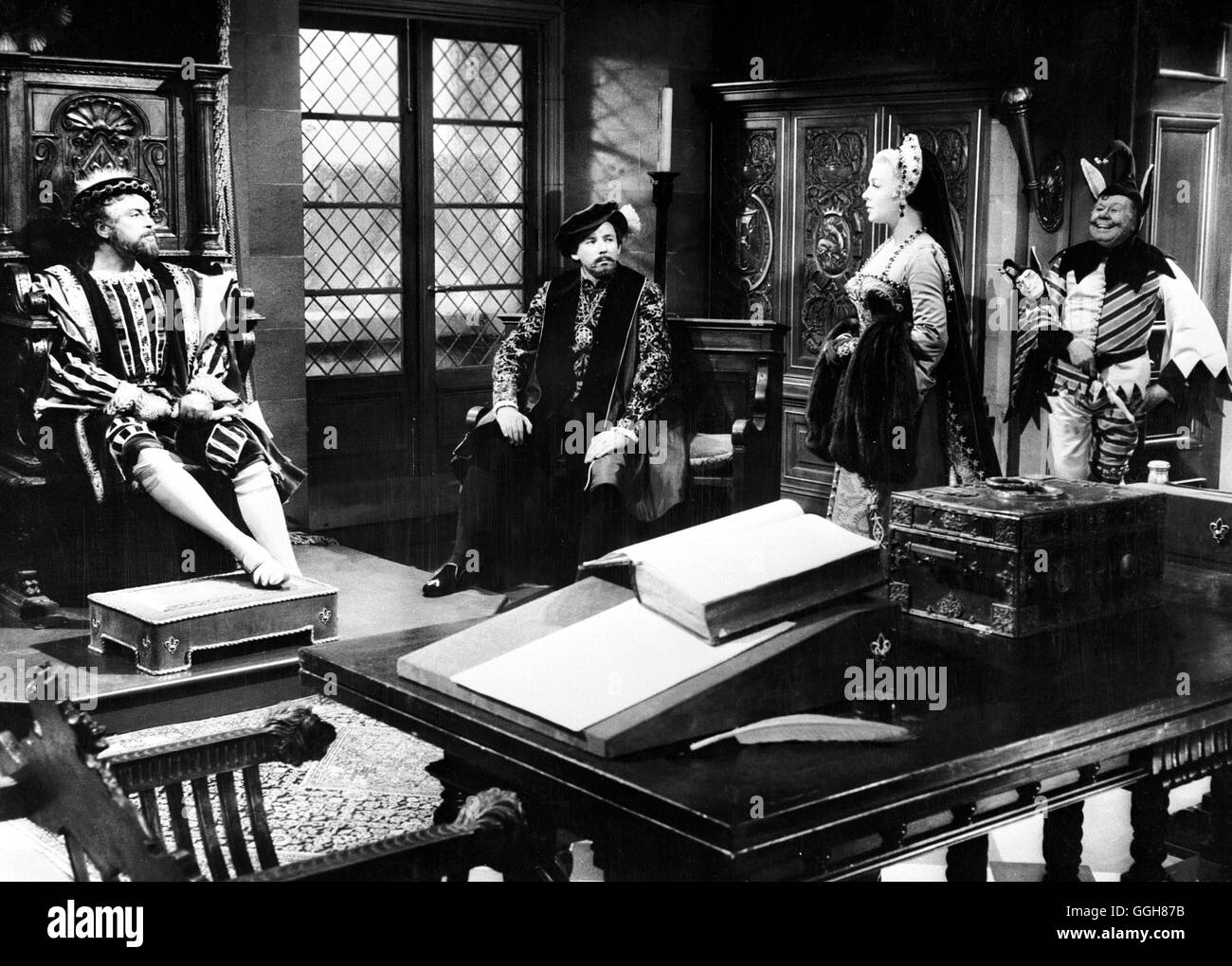 DIANE - KURTISANE VON FRANKREICH / Diane USA 1955 / David Miller Szene ...