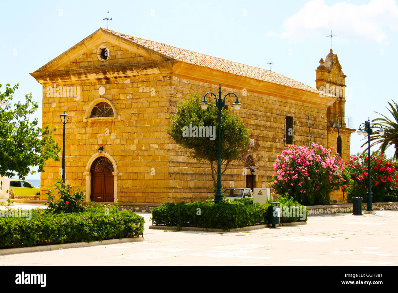Saint Nikolaos Molou, the beautiful Renaissance church, which is ...