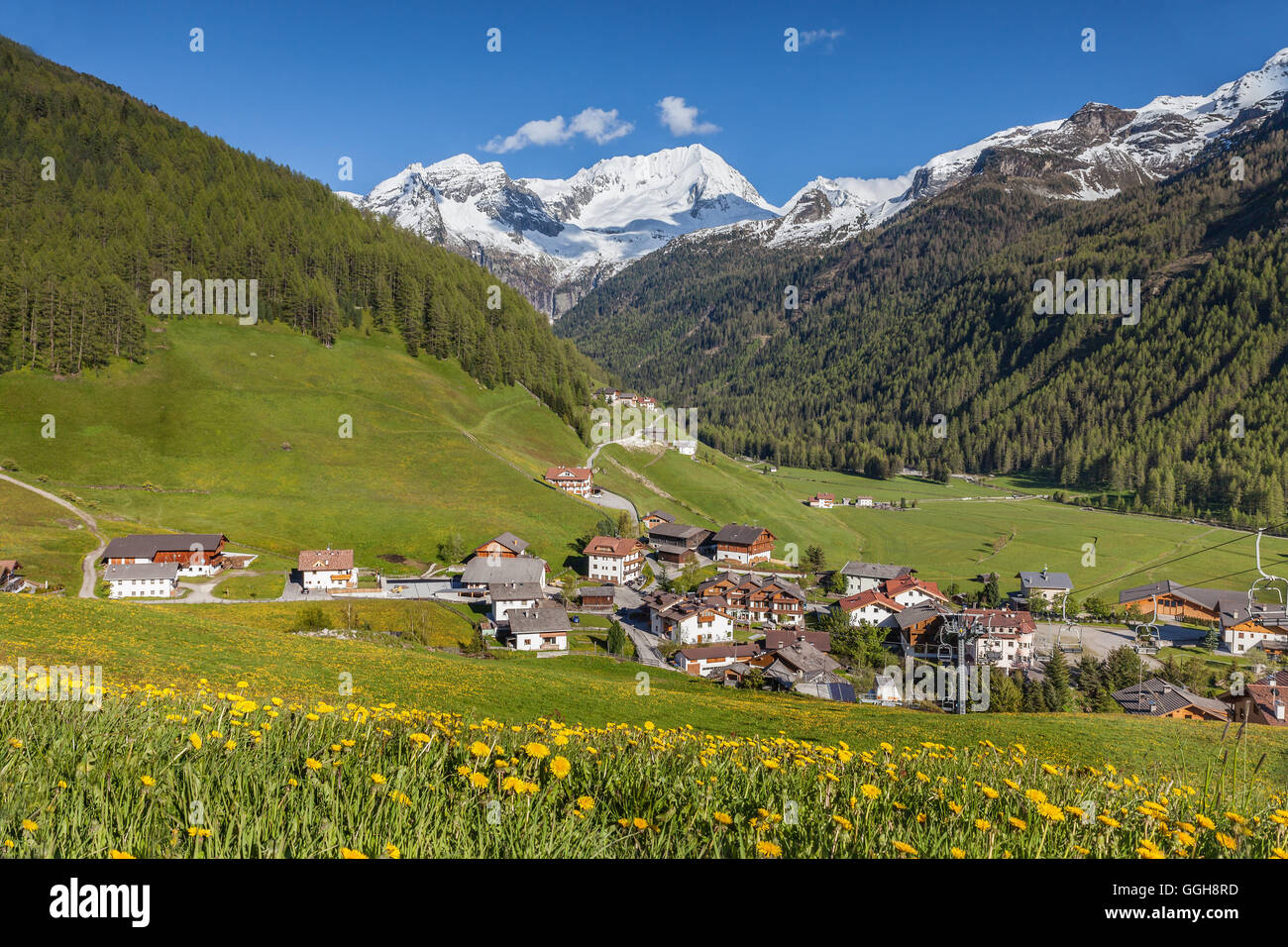 geography / travel, Italy, South Tyrol, the village Rein in Taufers ...