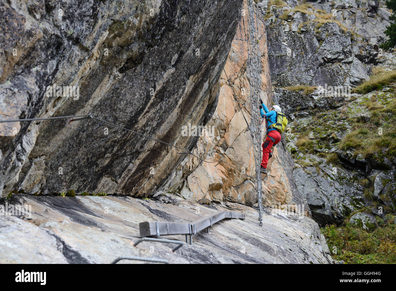 Via ferrata switzerland hi-res stock photography and images - Alamy
