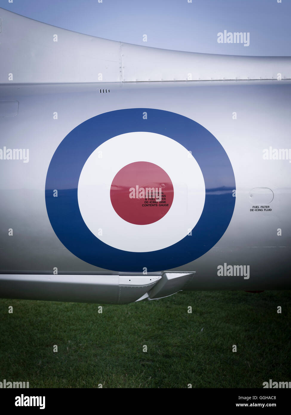 Hawker hunter raf markings hi-res stock photography and images - Alamy